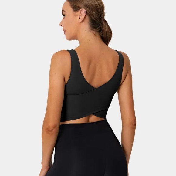 HALARA | Tops | Halara Size Large Crossover Cropped Tank Cami | Poshmark